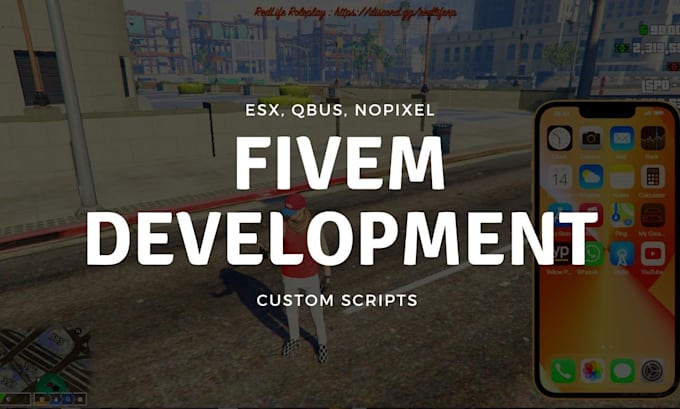 Create or develop fivem server fix bugs, new scripts, mlos by Fivemesx ... Create or develop fivem server fix bugs, new scripts, mlos by Fivemesx ...