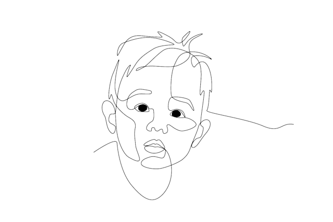 Draw unique one line art, minimalist line art by Rabbi1417 | Fiverr