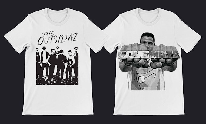 Do vector halftone t shirt design and color separation by Graphic_group ...