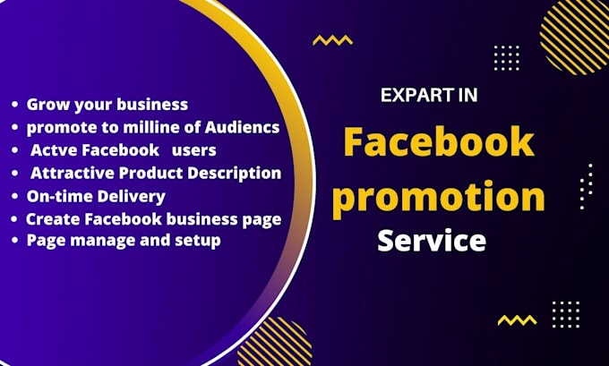 Highlight your business worldwide through facebook promotion by ...