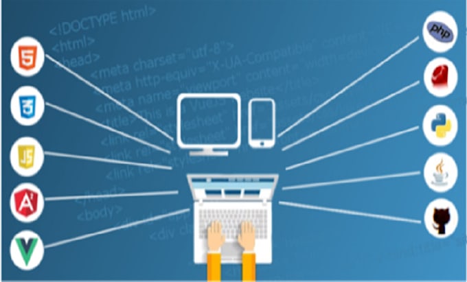 Be your frontend developer using html css js and bootstrap 4 by ...