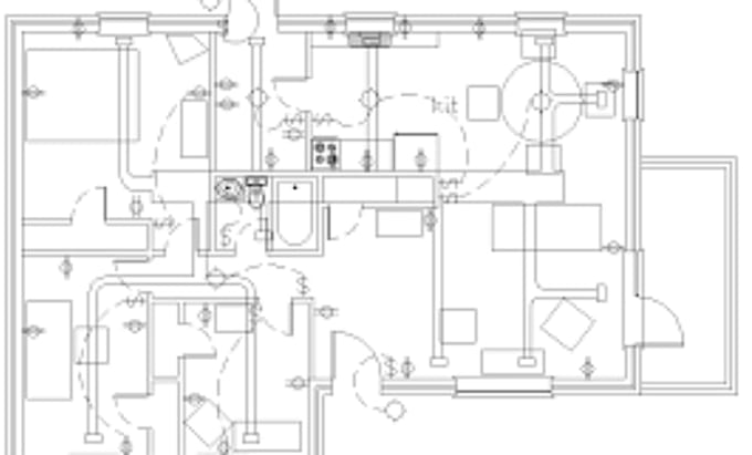 Create professional electrical engineering design drawings on autocad ...