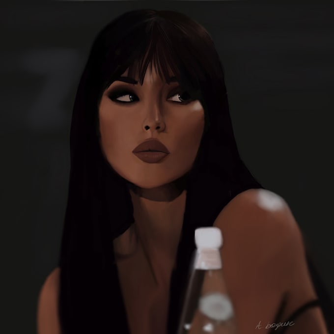 Draw digital paintings, realistic digital portaits by Ishanadri | Fiverr