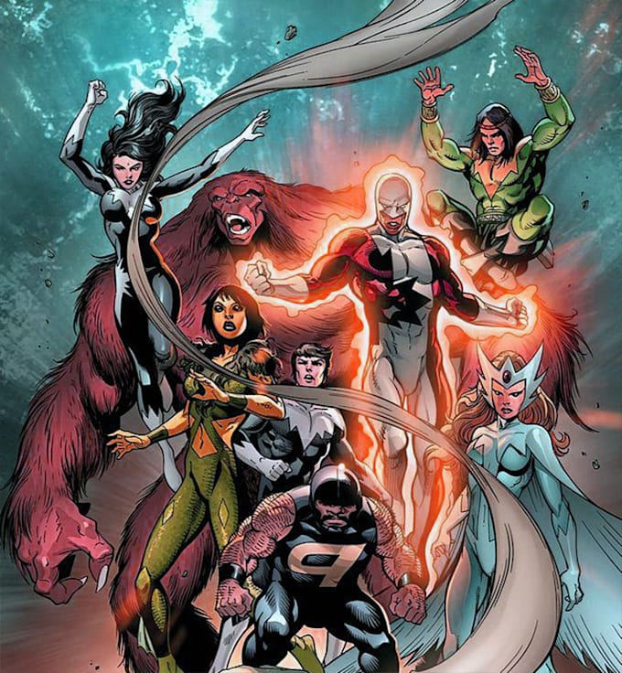 Digitally color your comic book illustration by Carladjordan | Fiverr