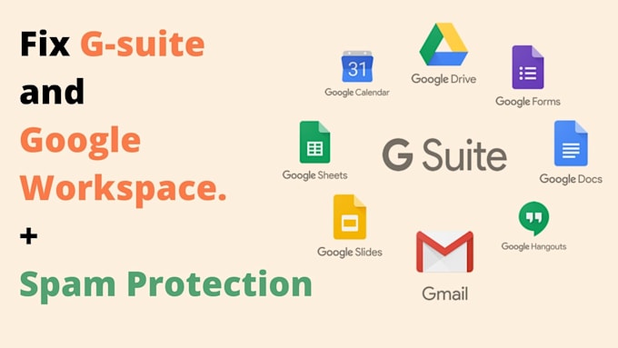 Setup g suite and fix google workspace for your business by Rathik | Fiverr