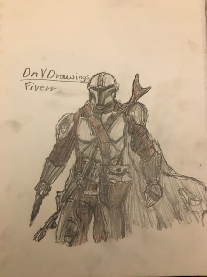 Do a custom drawing of a character or photo by Dnvdrawings | Fiverr