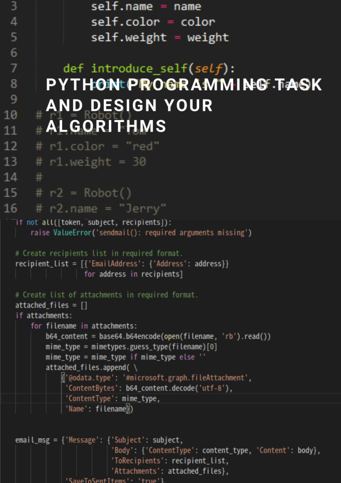 Do Any Python Programming Task And Design Your Algorithms By Mujtabajafri977 Fiverr