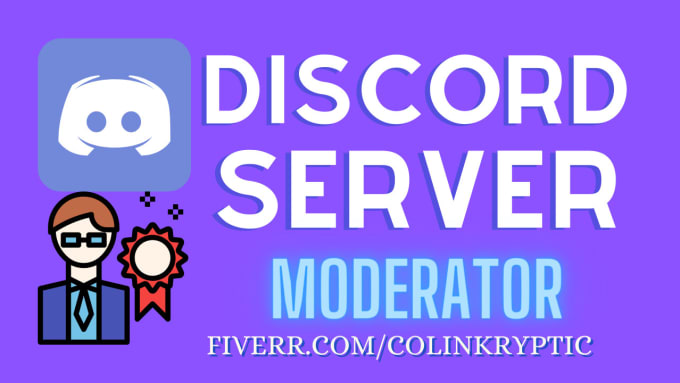 Moderate and secure your discord server by Colinkryptic | Fiverr