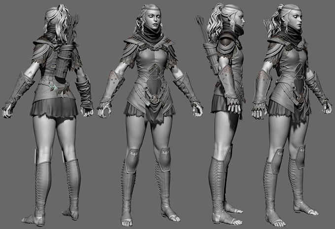 Create 3d character design 3d modeling 3d printing by Melissaainsley1 ...