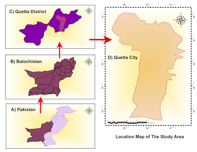Make professional study area maps for your research area by ...