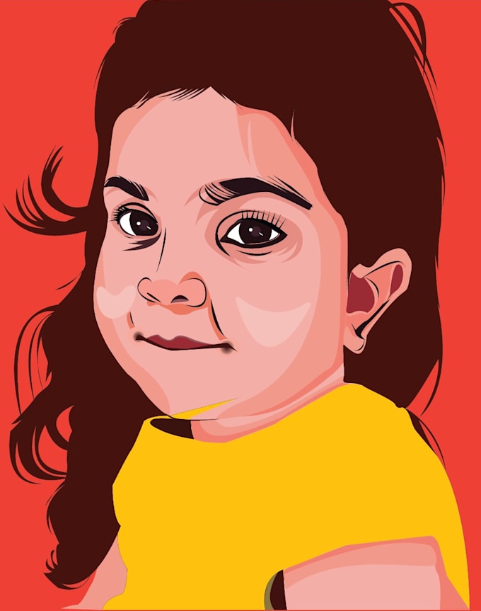 Create 2d vector art pictures by Yourcaricatures | Fiverr