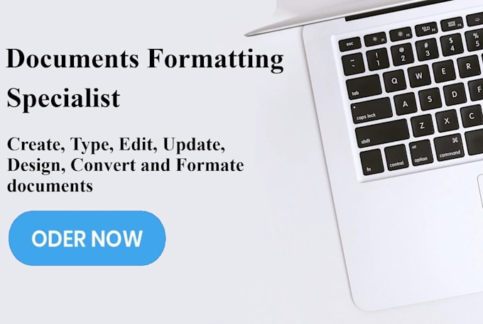 Professionally format, create, edit, and design microsoft documents by ...