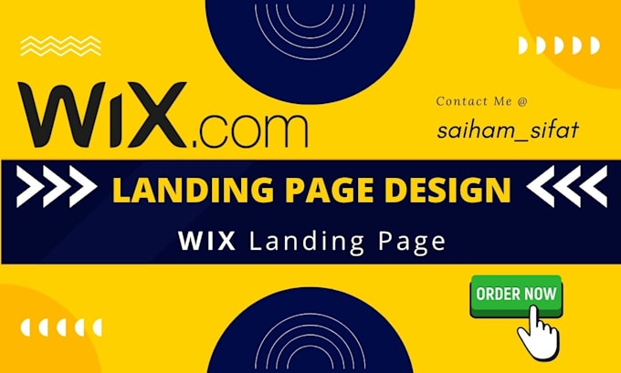 Design wix landing page and redesign wix website by Saiham_sifat | Fiverr