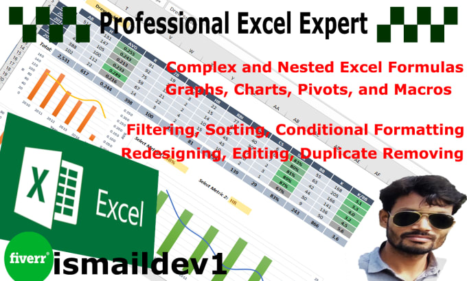 Develop excel macros, complex formulas, pivot tables by Ismaildev1 | Fiverr Develop excel macros, complex formulas, pivot tables by Ismaildev1 | Fiverr