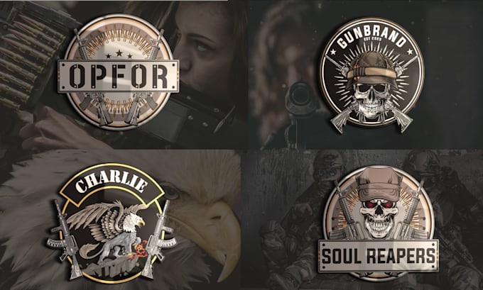 Design army military tactical logo, badge, or emblem by Concept_store ...