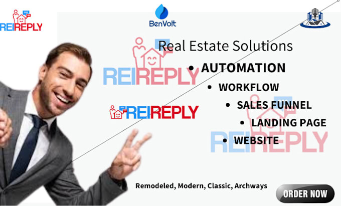 Relevantly setup rei reply account, funnels, automation, workflow by ...