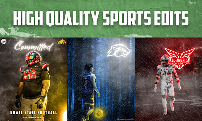 Make you a sports edit by Greentigeredits | Fiverr