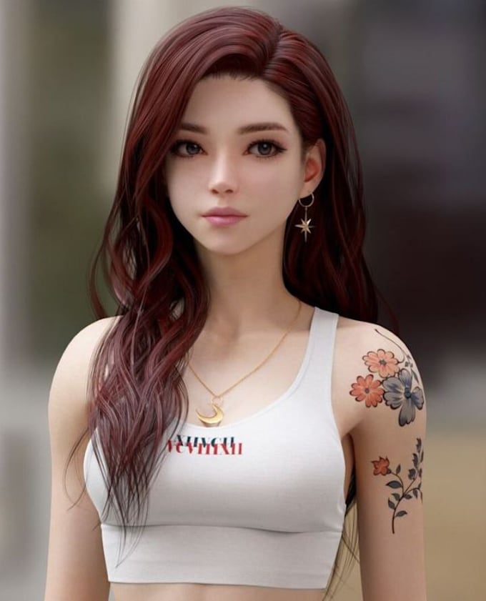 Create a unique 3d character modeling, 3d model, video game, realistic ... Create a unique 3d character modeling, 3d model, video game, realistic ...