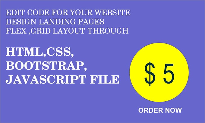 Edit html css and bootstrap code for your website by Zafar_ullah | Fiverr Edit html css and bootstrap code for your website by Zafar_ullah | Fiverr