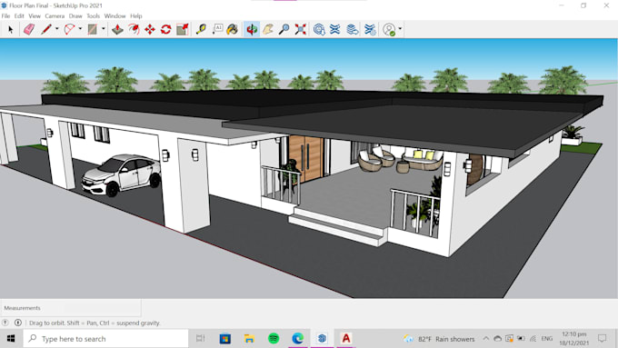 Create 3d buildings in sketchup by Alyssavillegas | Fiverr