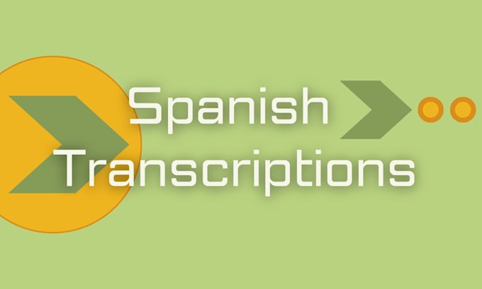 Transcript your spanish audio by Paulodeano | Fiverr