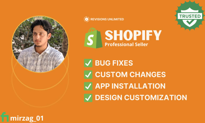 Do custom shopify coding and fix shopify bugs by Mirzag_01 | Fiverr Do custom shopify coding and fix shopify bugs by Mirzag_01 | Fiverr
