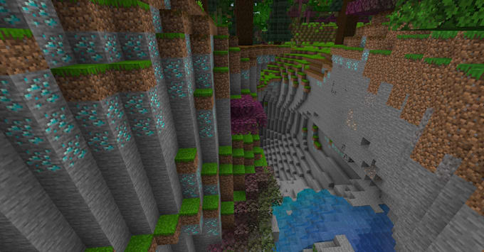 Made a custom minecraft biome for you by Maqua_ | Fiverr