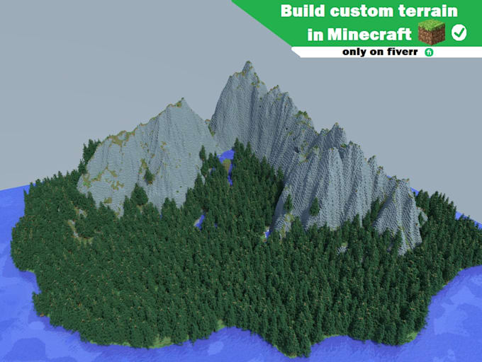 Make custom terrain in minecraft by Qquadro | Fiverr