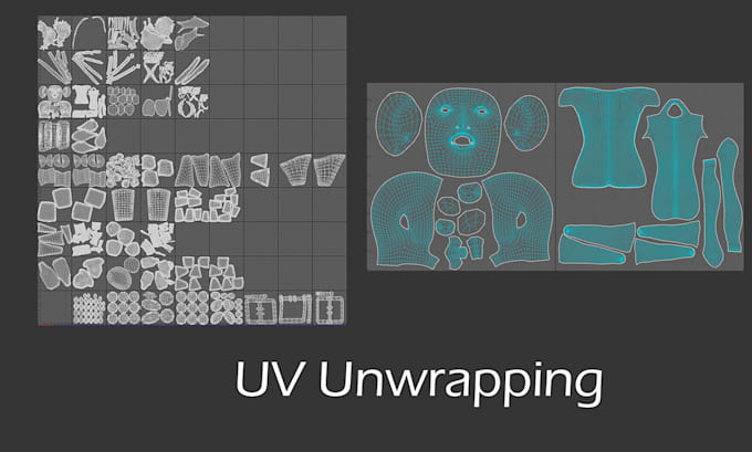 Uv unwrap your 3d model for you by Kieranroux | Fiverr