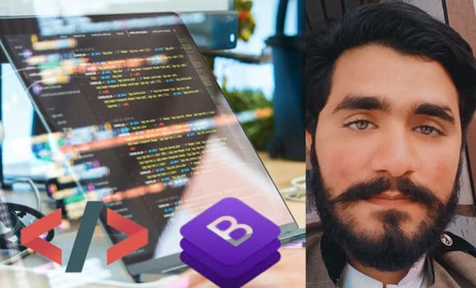 Be your front end web developer using html css bootstrap pathon by Python_djangoo | Fiverr