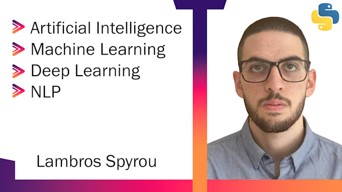 Do machine learning in python by Lamspyrou | Fiverr