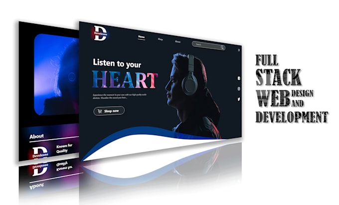 Be your full stack web developer in django, flask by Develeon | Fiverr