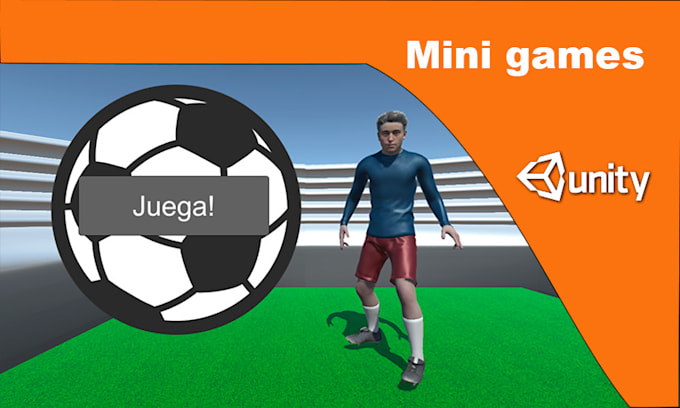 Develop 2d or 3d minigames in unity by Adrianamsl | Fiverr