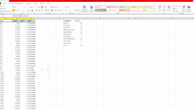Do basic to intermediate excel and word for cheap by Pete_espiritu | Fiverr