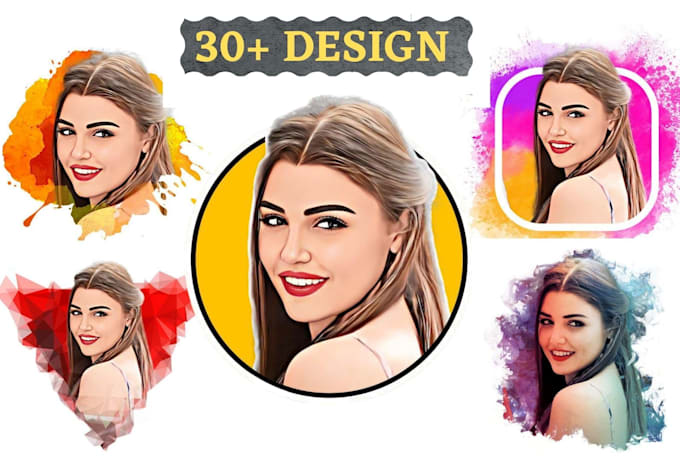 Design social media profile picture from your image by Portraitsdesign ...