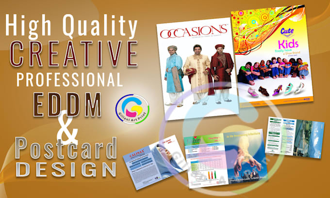 Design professional eddm postcard, flyer, poster design by ...
