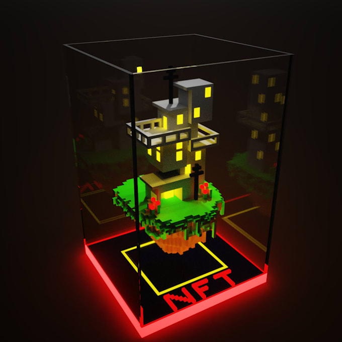 Do profesional voxel art design with magica voxel app by Rico1392 | Fiverr