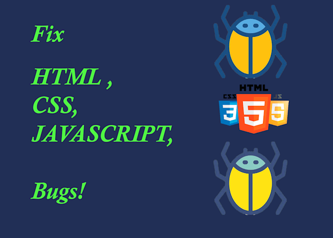 Fix Your Html Css Javascript Eeact And Nodejs Code Bugs By