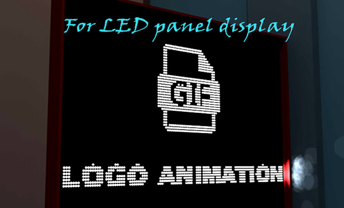 Animate the simple gif in the led display single r g b by Chula ...