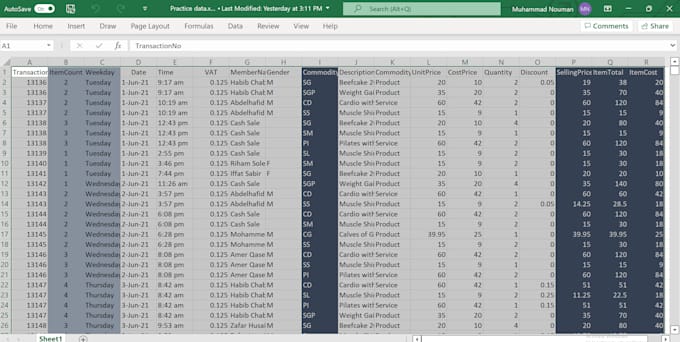Do ms excel formatting,dashboards,macros,formulas filling tables etc by ...