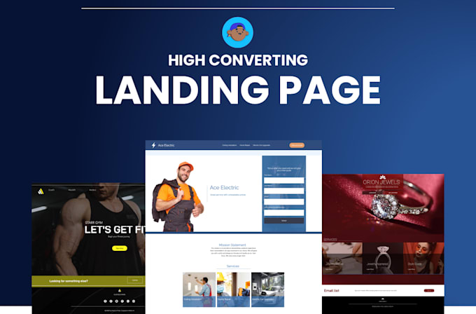 Build an amazing landing page by Chris_boakye | Fiverr