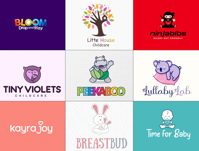 Design childcare, education kids,children logo by Justin_haris | Fiverr