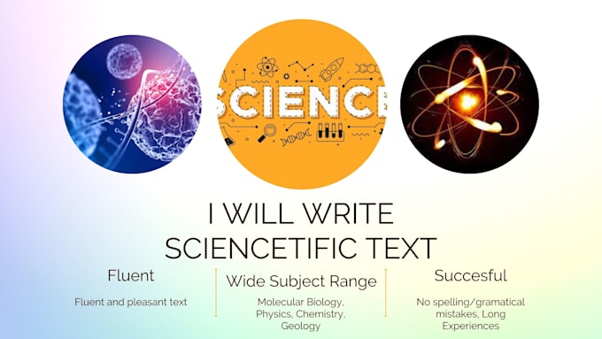Write scientific text for you by Batuhanomak | Fiverr