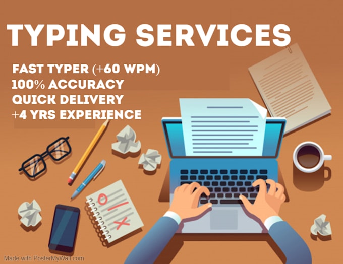 Do all sorts of typing documents by Heyitzloren | Fiverr