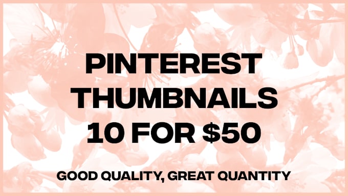 Make a motivational pinterest thumbnail by Justbrem | Fiverr