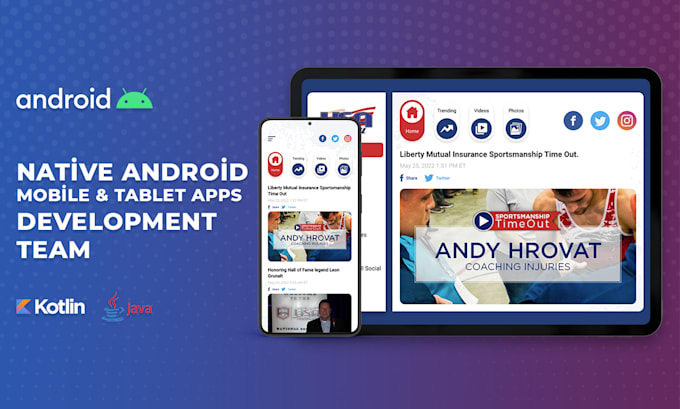 Develop professional android application for mobile and tablets by ...