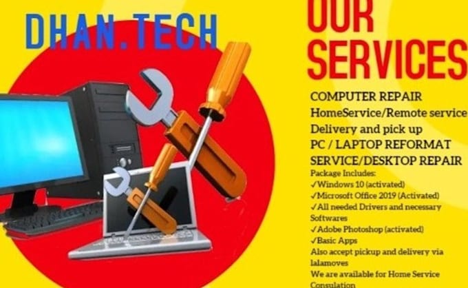 Repair any pc problem by Jordandungan | Fiverr