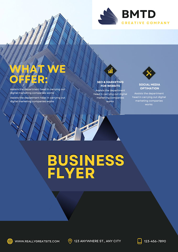 Flyer design for you by Alikamal31 | Fiverr