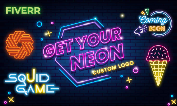 Make stunning neon sign, neon logo and neon line art in just 4 hours by ...