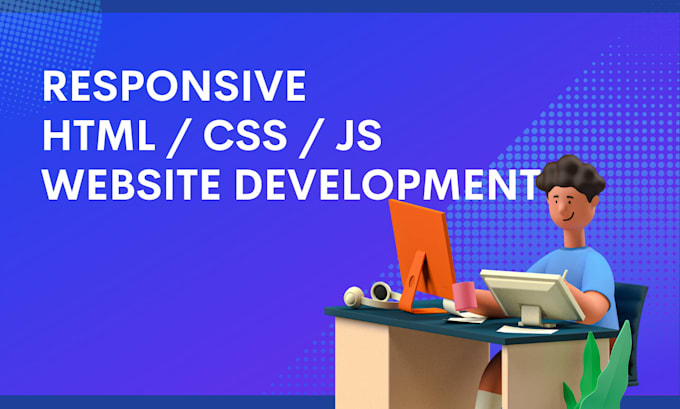 Develop a website using html, css, js by Reavetech | Fiverr